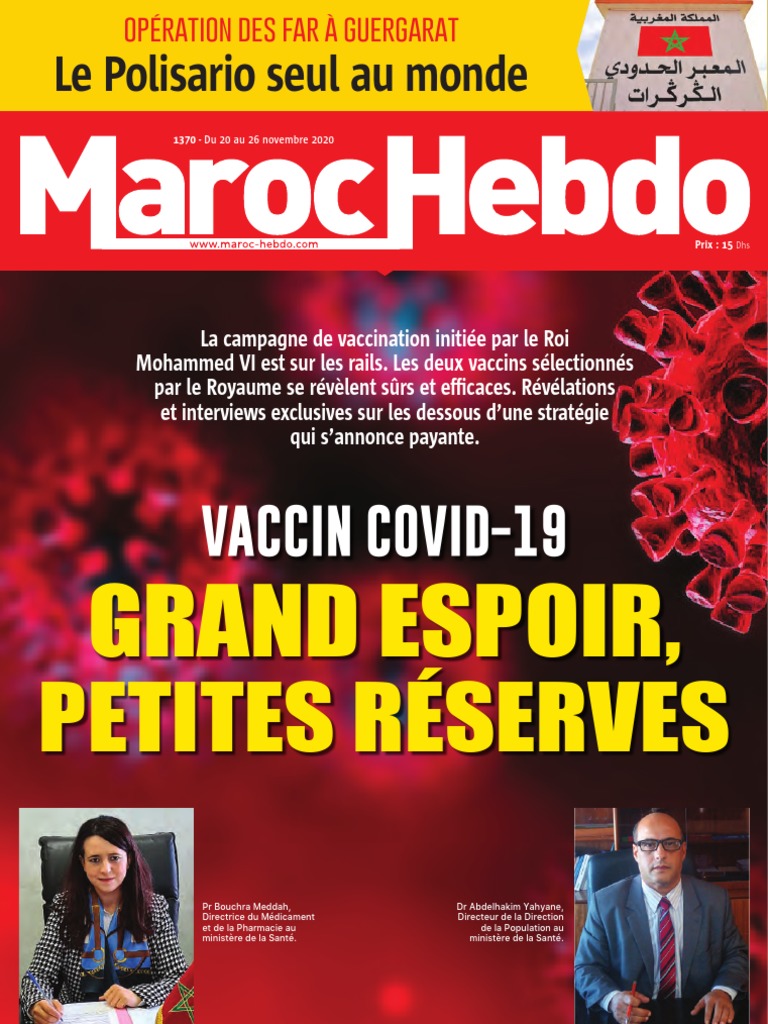Maroc Hebdo | PDF | Vaccins | Essai clinique