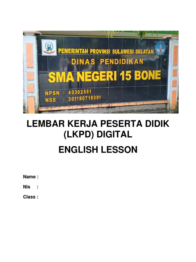 LKPD PP and Famaly | PDF | Karier & Perkembangan | Seni & Disiplin Bahasa