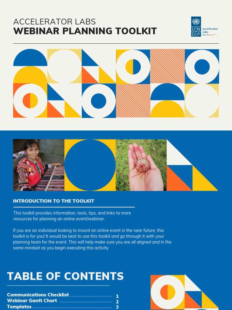 Webinar Planning Toolkit | PDF | Web Conferencing | Popular Culture ...