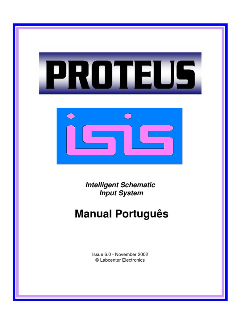 Manual Do Proteus - Fotolite | PDF | Janela (informática) | Impressão