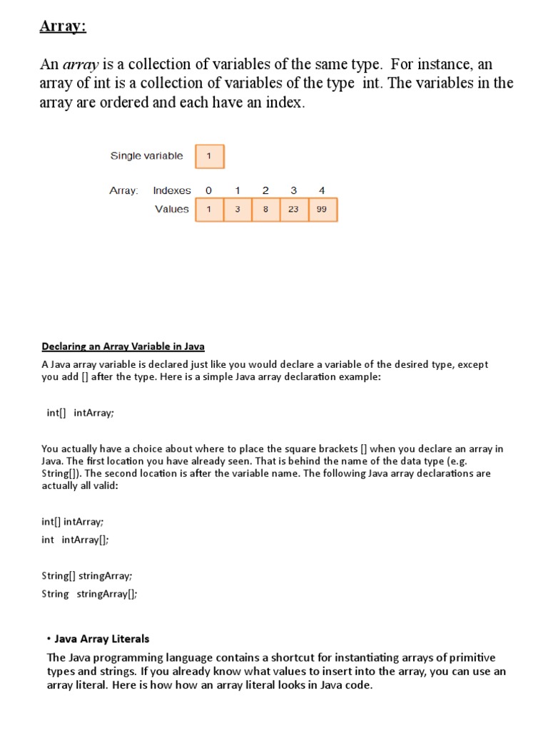 Arrays And Strings Pdf Array Data Type Array Data Structure