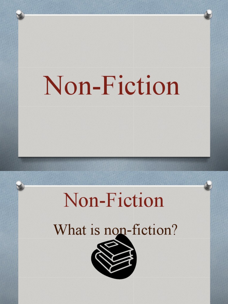 Non Fiction | PDF | Writers | Autobiographies