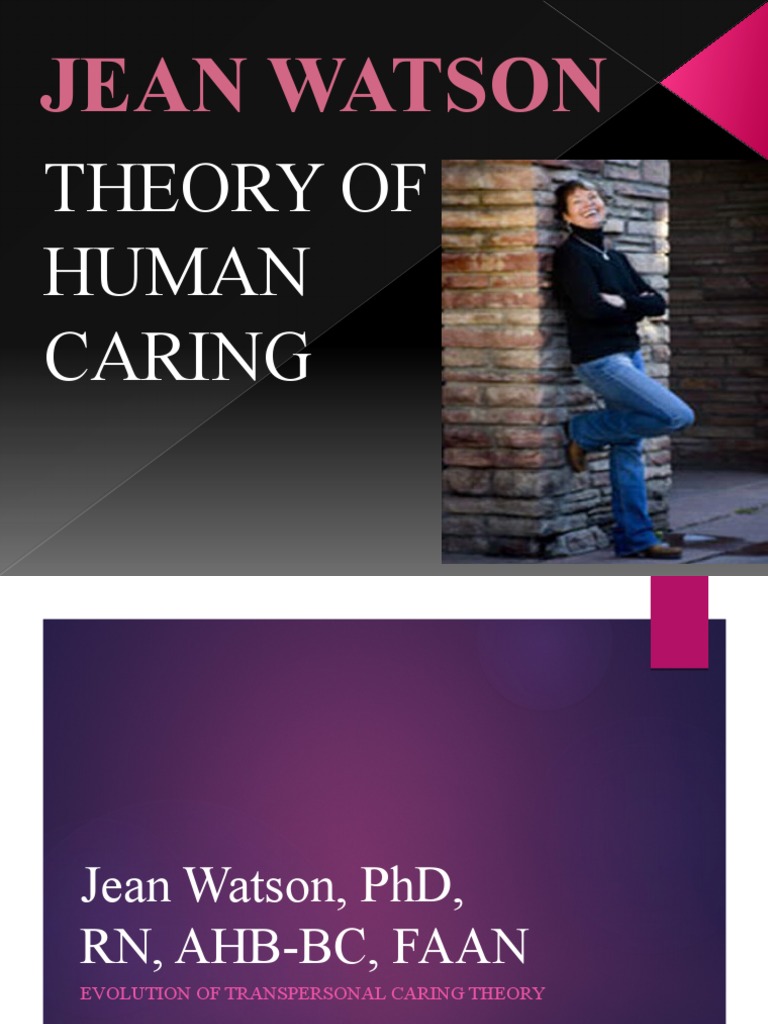 Jean Watson: Theory of Human Caring | PDF | Nursing | Theory