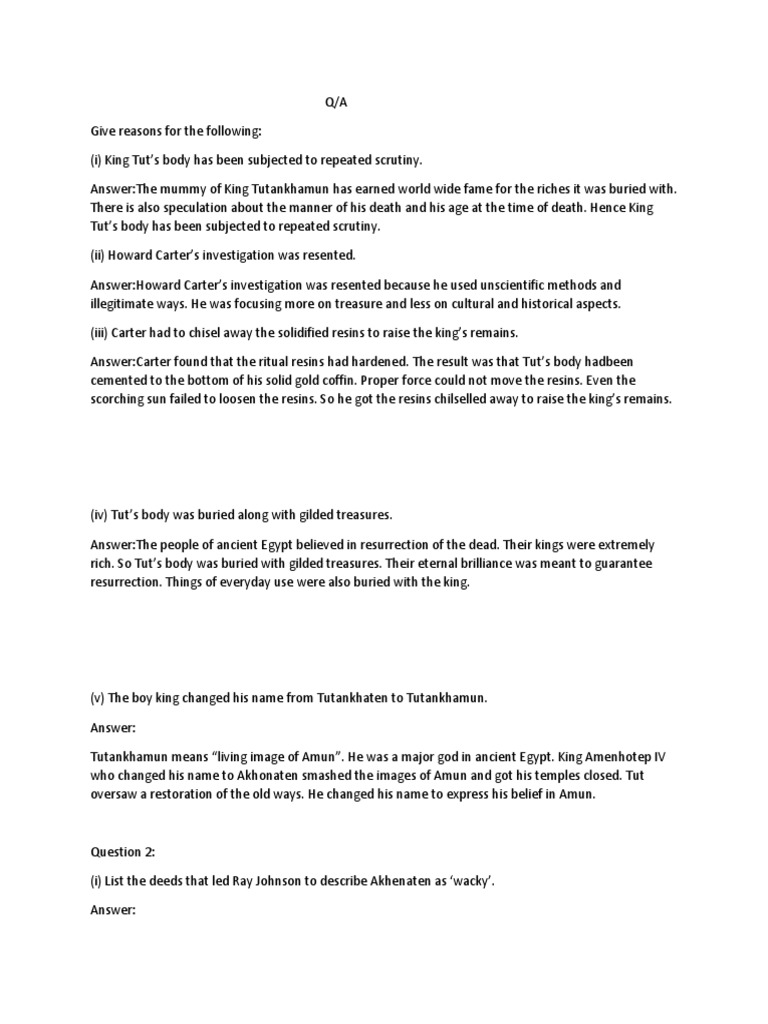 The King TUT | PDF | Tutankhamun | Akhenaten