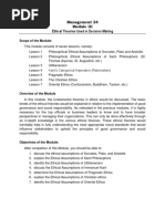 Synthesis Making Informed Decisions | PDF | Virtue Ethics | Morality