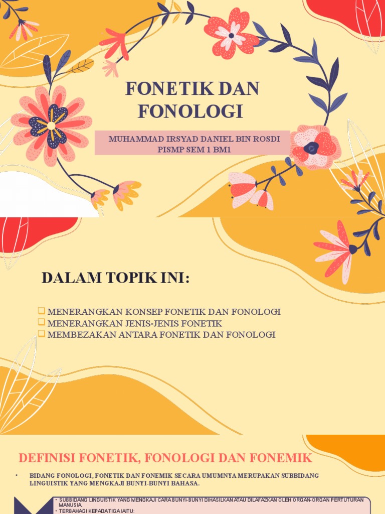 Konsep Fonetik Dan Fonologi | PDF | Seni & Disiplin Bahasa