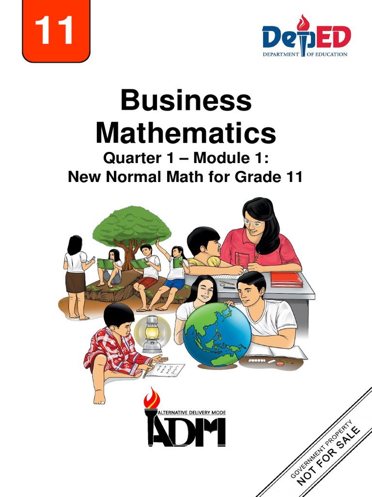Business Mathematics: Quarter 1 - Module 1: New Normal Math For Grade ...