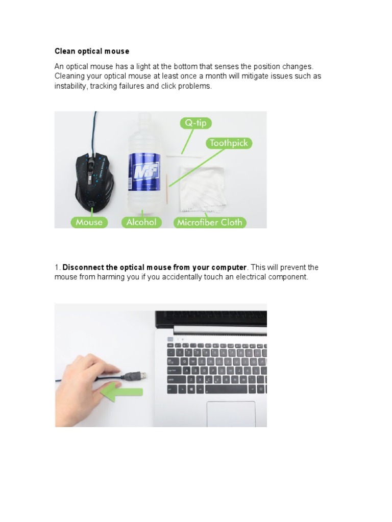 Hardware Maintenance Manual - Clean Optical Mouse | PDF | Home & Garden ...
