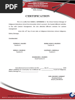 COE Deped Template | PDF | Wellness