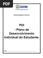 PDI para Escolas de Minas Gerais | PDF | Percepção | Memória