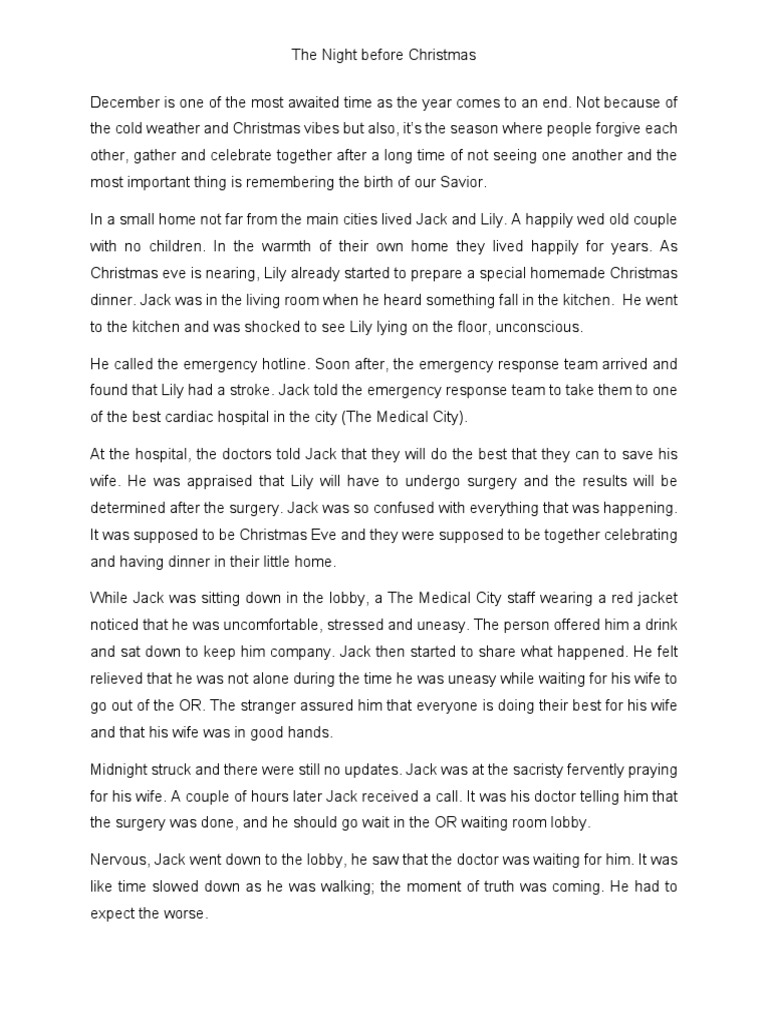 The Night Before Christmas | PDF