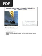 Pore Pressure and Fracture Gradient | PDF | Blowout (Well Drilling ...