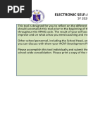 e-SAT 2024-2025 Teacher Assessment Guide | PDF | Learning | Goal