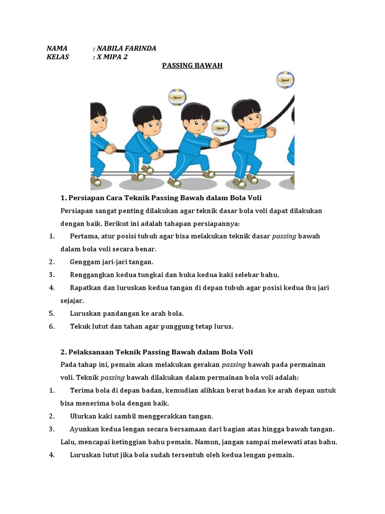 Passing Bawah Pdf