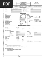 Data Sheet For Absorber Reflux Drum (GTPT-V-250-003) | PDF | Mechanical ...