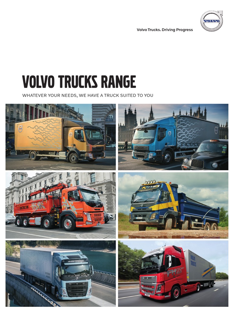 Volvo Trucks Range Brochure | PDF | Truck | Transmission (Mechanics)
