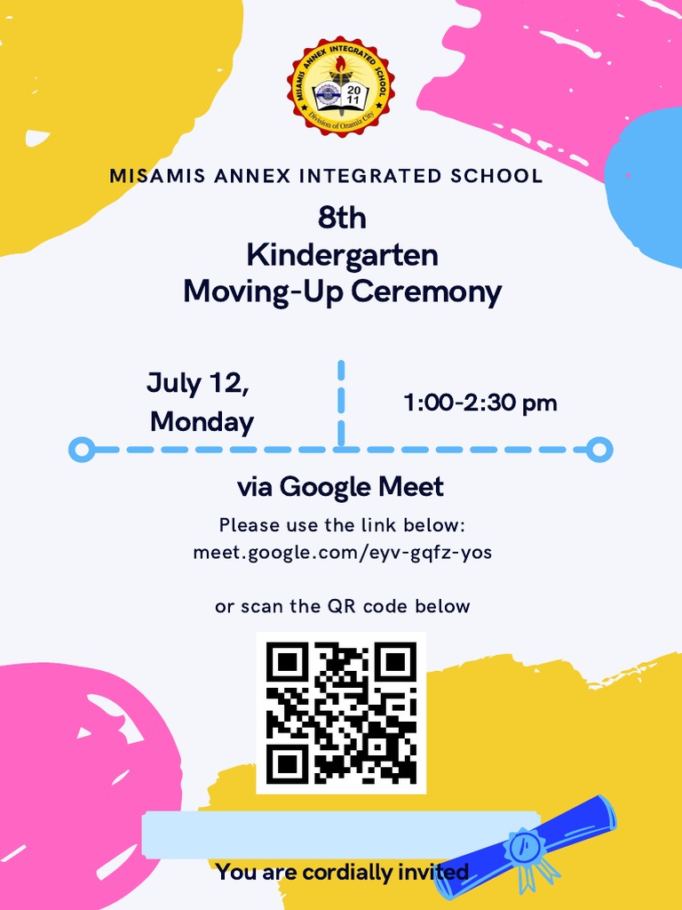 Kindergarten Moving Up Program | PDF