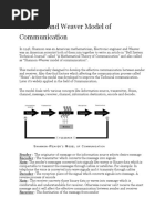 Barnlund's 1970 Transactional Model Explained | PDF | Communication ...