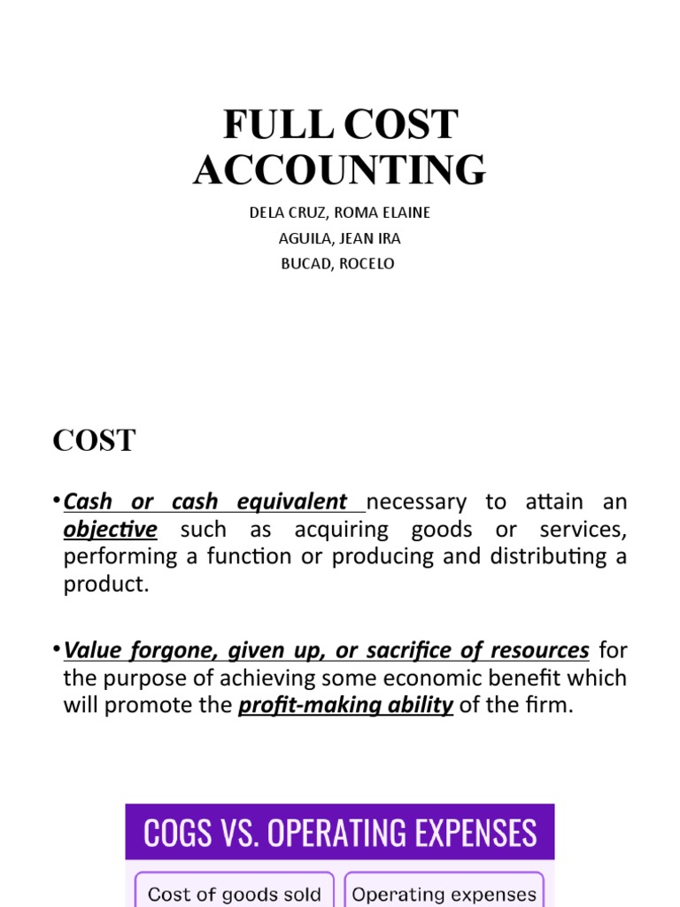 Full Cost Accounting | PDF | Regression Analysis | Least Squares