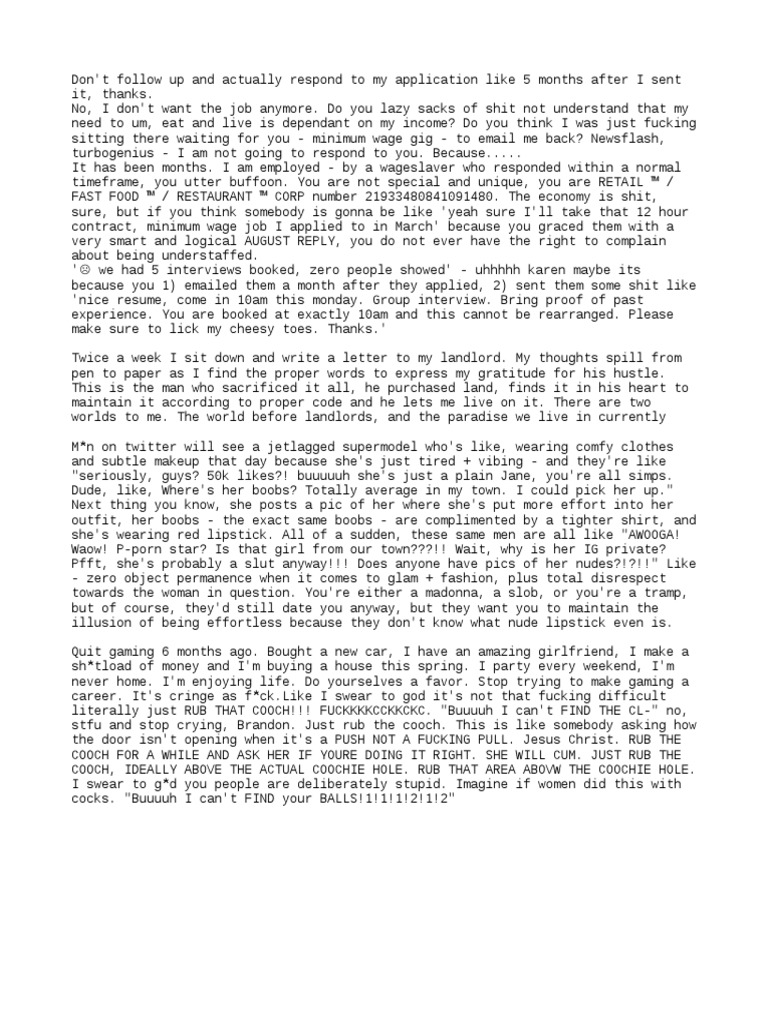 Tricking The A.I. of A Poorly Developed System | PDF