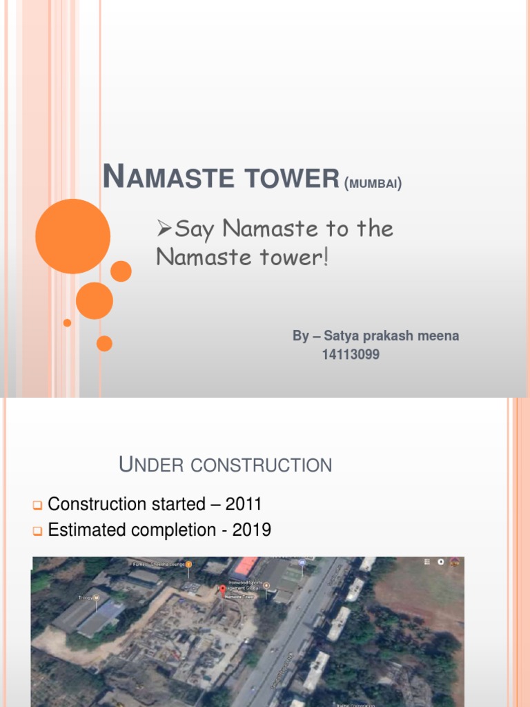 Amaste Tower: Say Namaste To The Namaste Tower | PDF