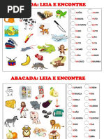 Atividades do Método Abacada | PDF