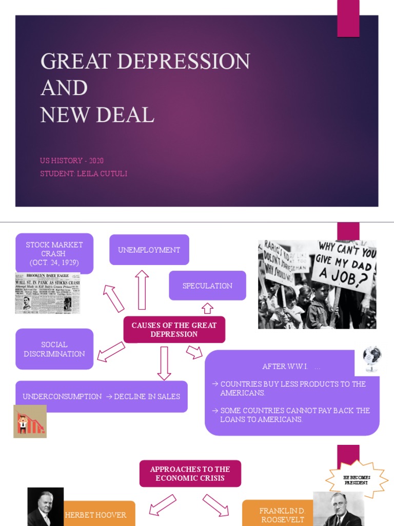 Great Depression and New Deal | PDF | New Deal | Great Depression