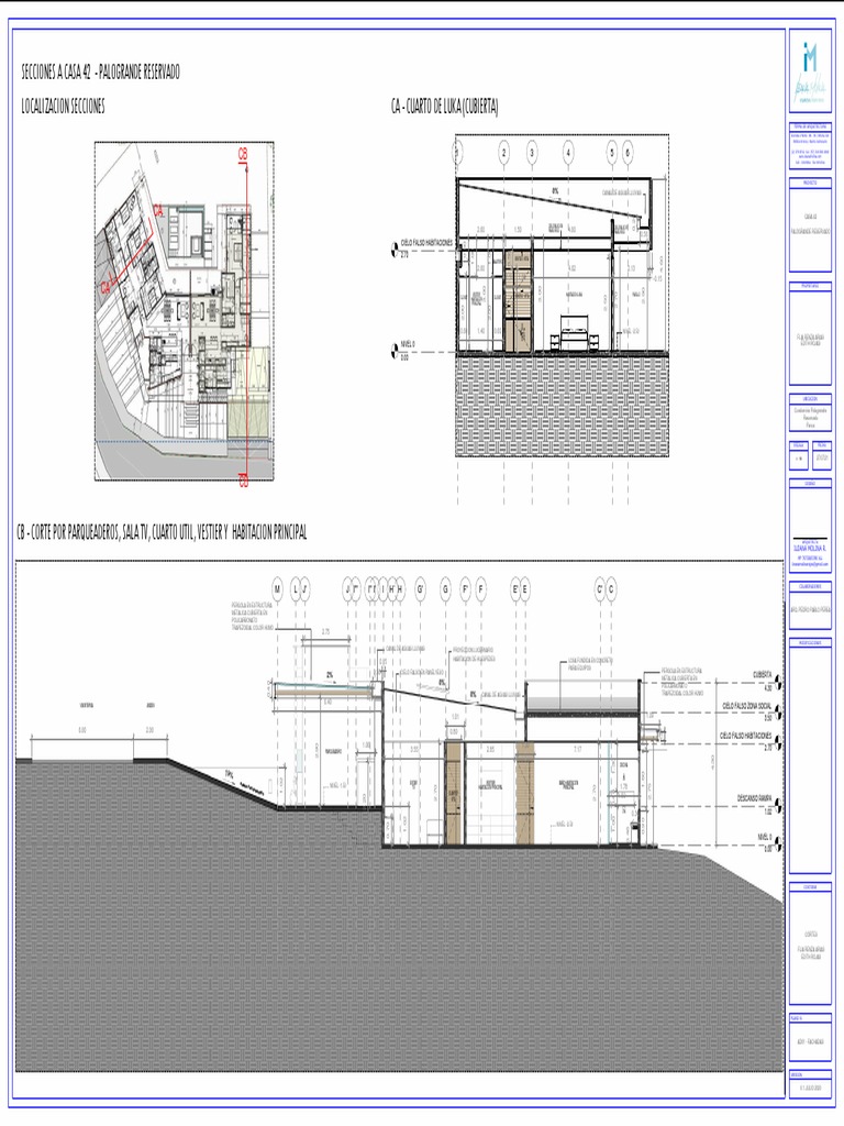 A007 Secciones Arquitectonicas A Pdf