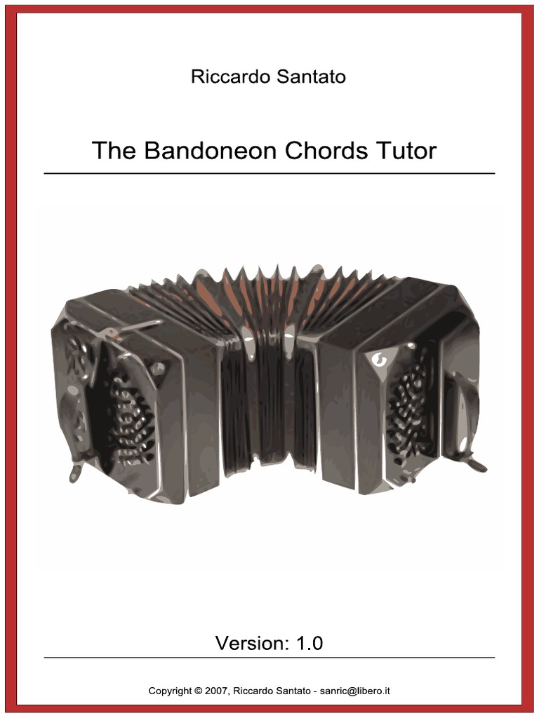 Bandoneon Chords Method by Ricardo Santato | PDF