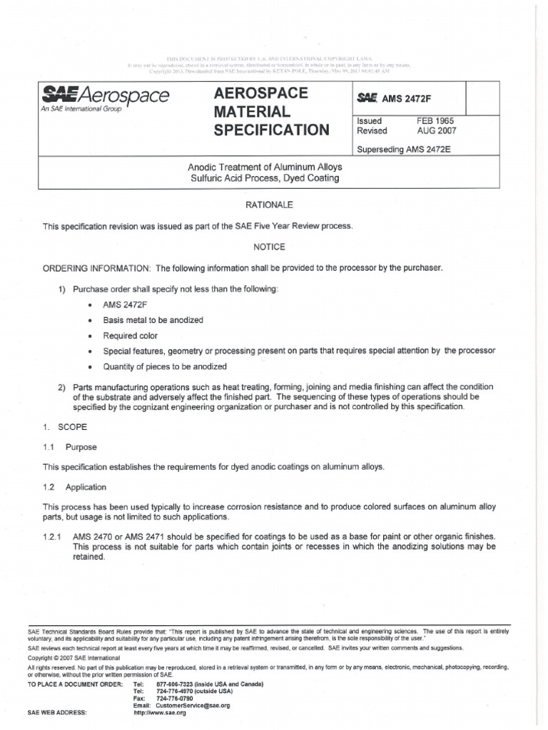 AMS 2472 Rev-F | PDF