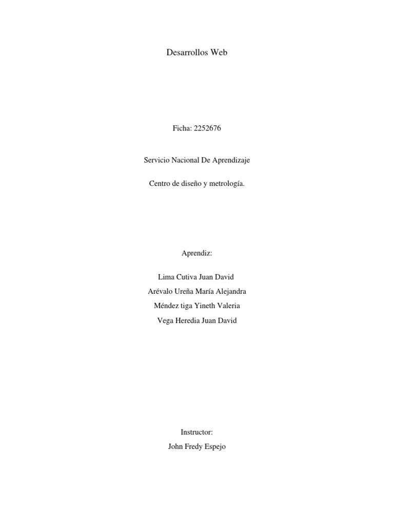 Desarrollo en Entornos Web | PDF | Internet y web | Red mundial