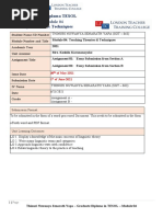 TESOL Sample Test 1 | PDF | Learning | Teachers