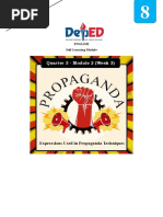 English 6 Q2 Module 4 | PDF | Media Bias | Propaganda