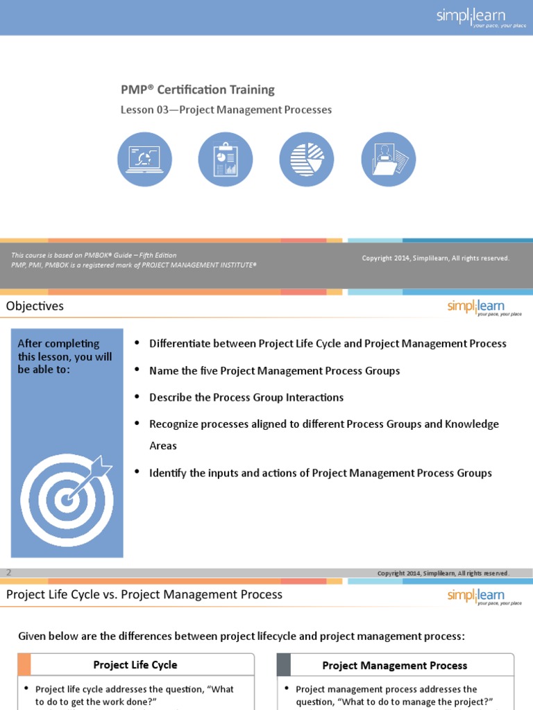 Lesson 3 - PMP - Prep - Project Management - V3 | PDF | Project ...