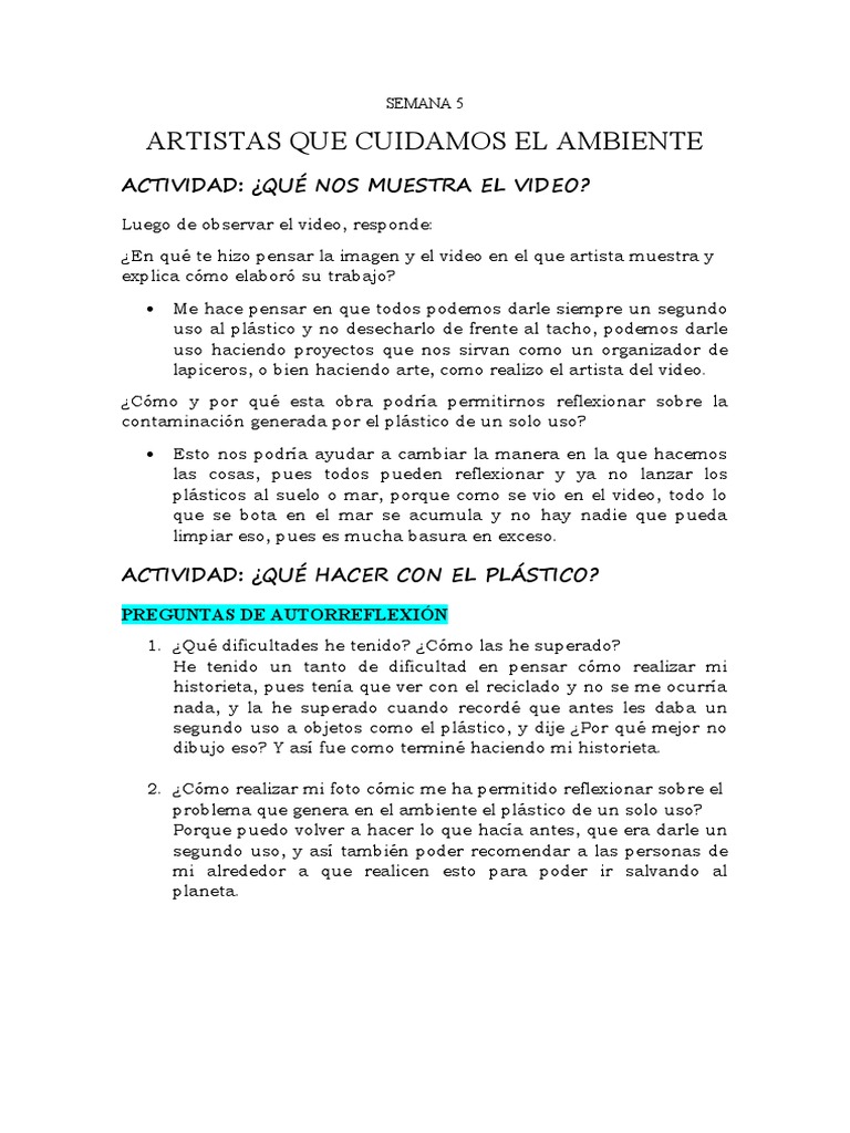 S5 Arte - Barrios Tinoco, Carmen 5°a | PDF