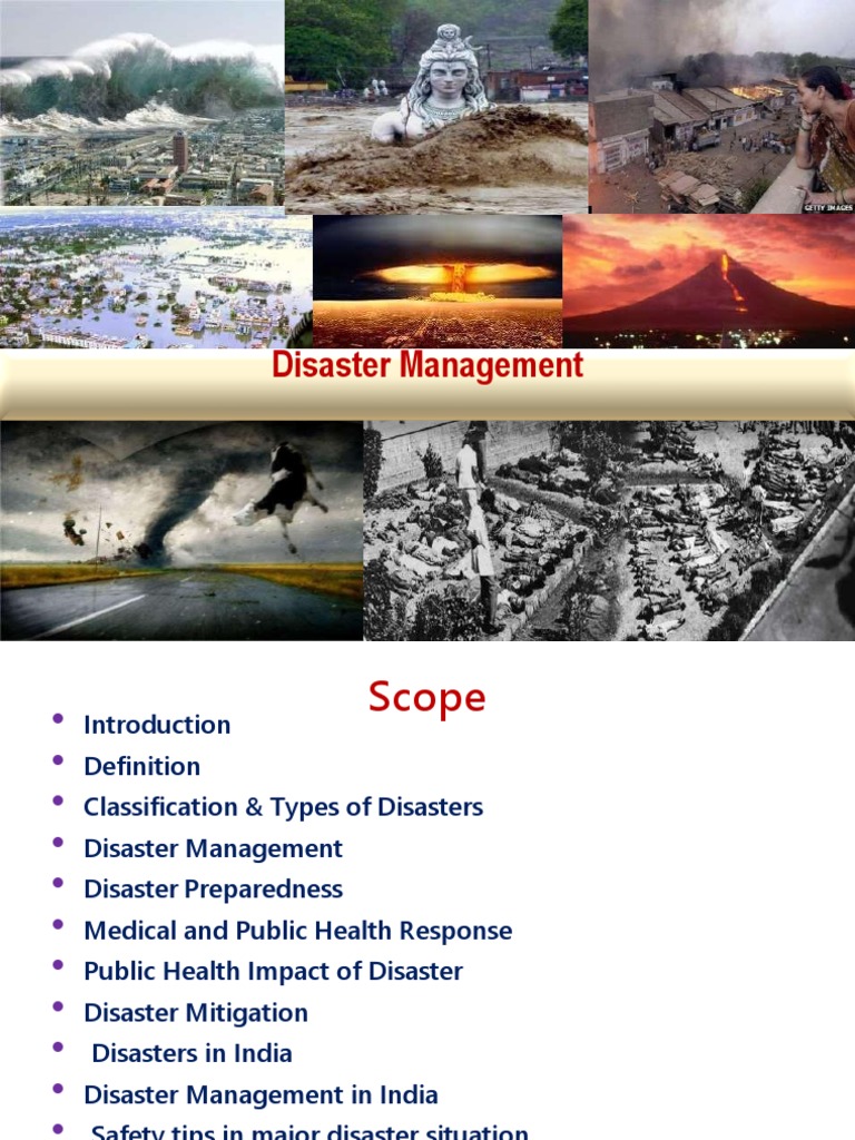 Disaster Management Introduction | PDF | Hazards | Emergency Management