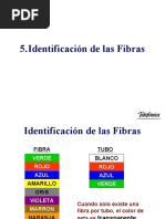 Códigos y Colores de Fibra Óptica | PDF | Amarillo | Verde