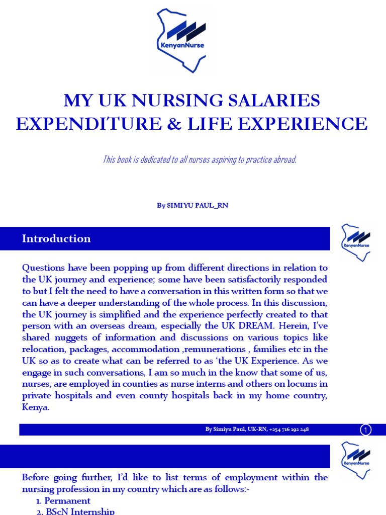 My Uk Nursing Salaries-1 | PDF | Nursing | Salary