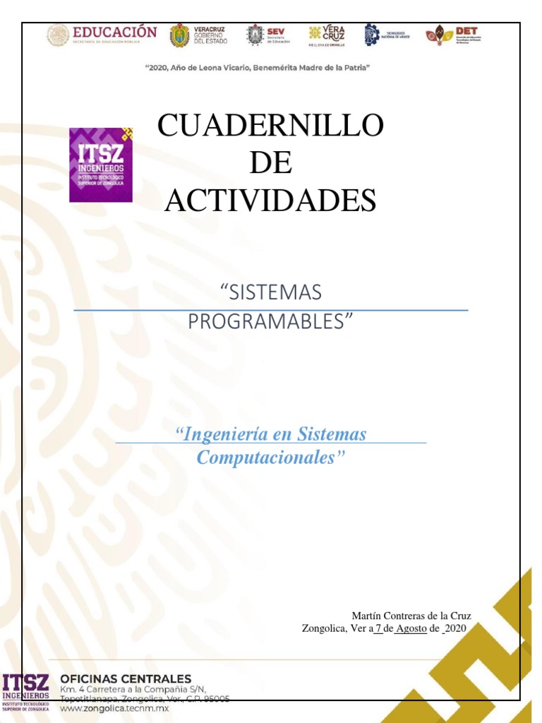 Cuadernillo Sistemas Programables Pdf C Sharp Lenguaje De Programación Arduino