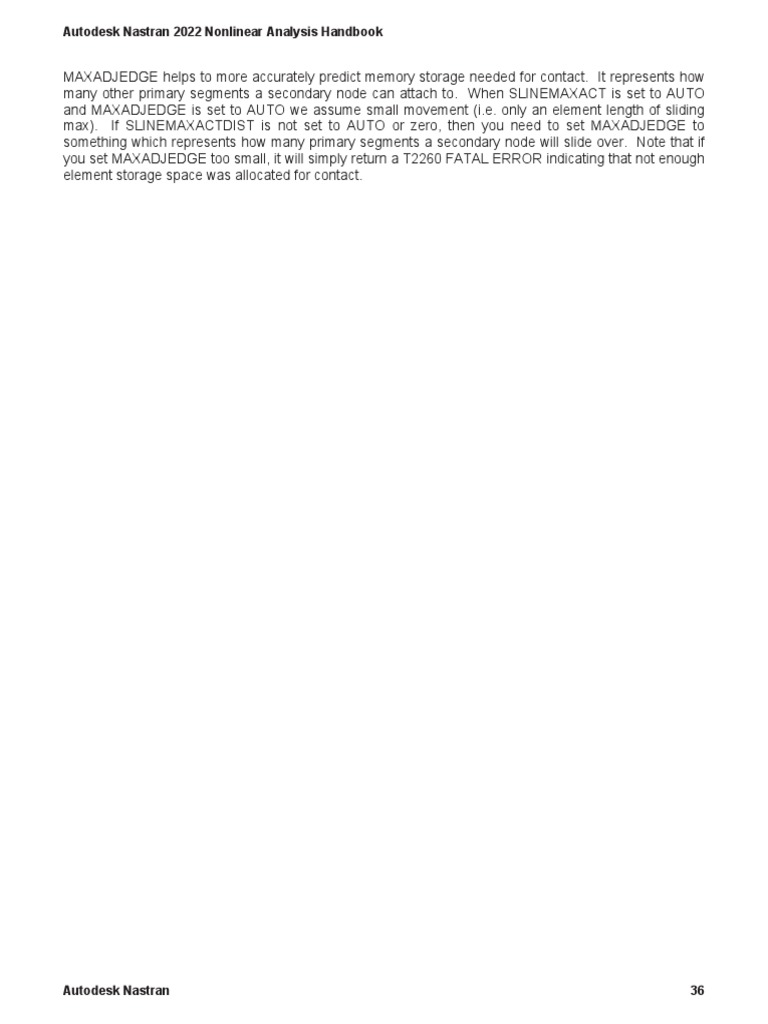 Autodesk Nastran 2022 Nonlinear Guide | PDF | Teaching Methods & Materials | Computers