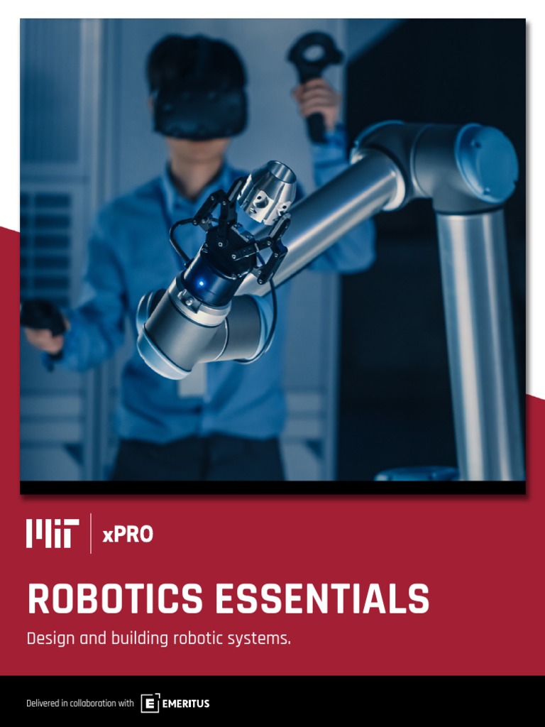 Brochure MIT xPRO Robotics Essentials 25-August-2021 V21 | PDF ...