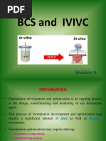 Ivivc: in Vitro-In Vivo Correlation | PDF | In Vitro | Pharmacokinetics