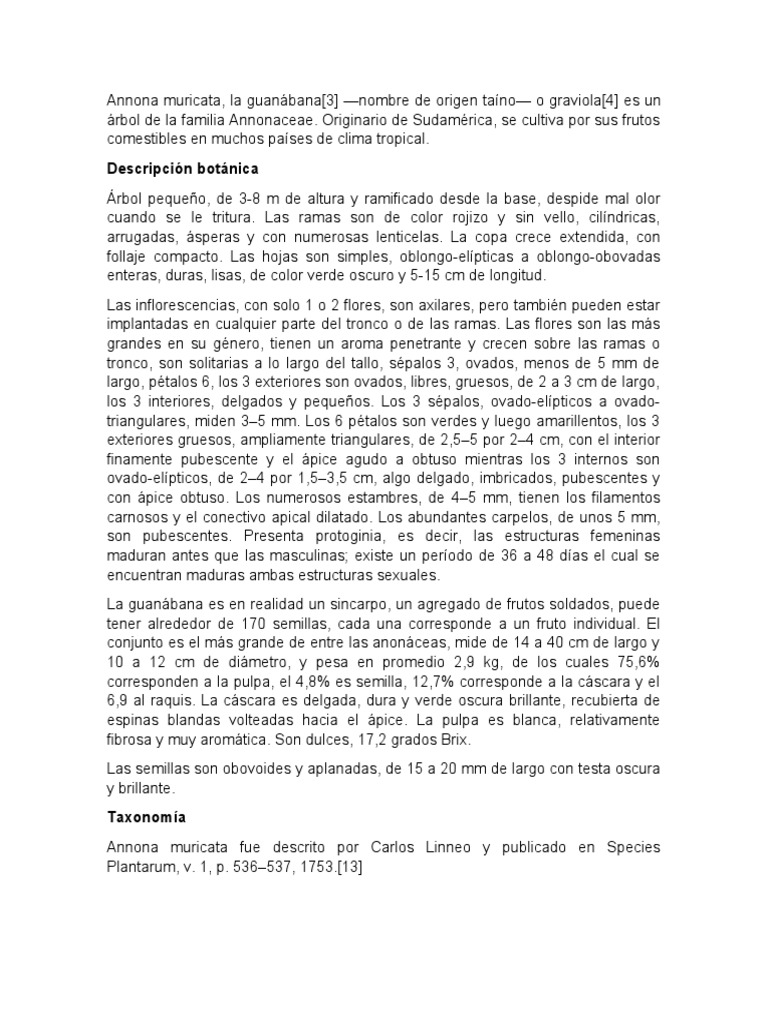 Sinini Descripción | PDF | Botánica | Plantas comestibles