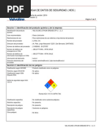 Dte 24 Hoja de Seguridad | PDF | Agua | Líquidos