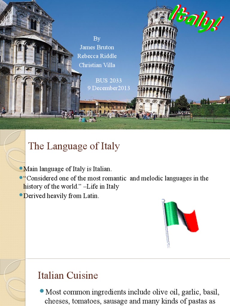 By James Bruton Rebecca Riddle Christian Villa BUS 2033 9 December2013 ...