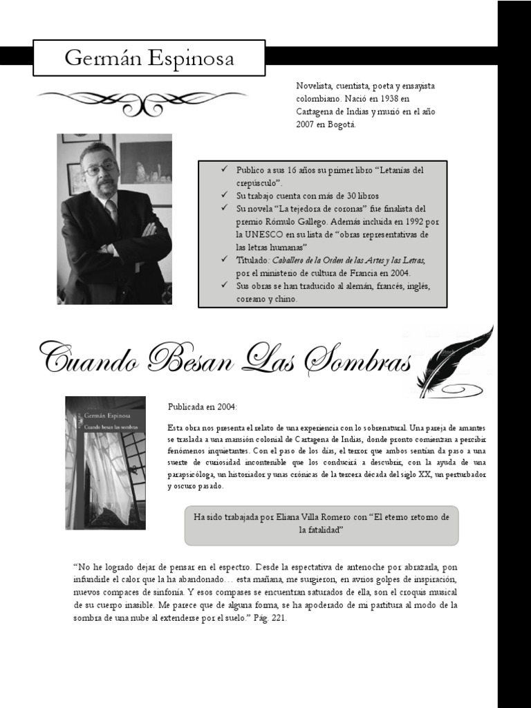 Germán Espinosa | PDF