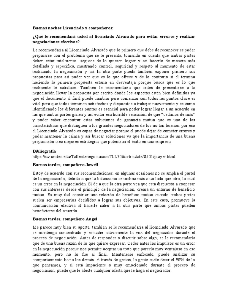 FORP#5 | PDF | Negociación | Cognición