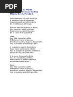 Himno Al Padre Letra | PDF