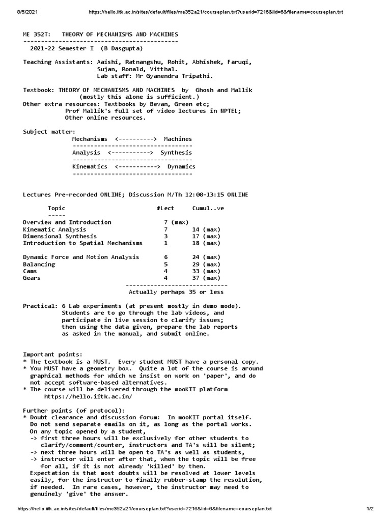 Me352 FCH | PDF | Computers