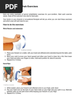 Motor Assessment Scale | PDF | Anatomical Terms Of Motion | Joints